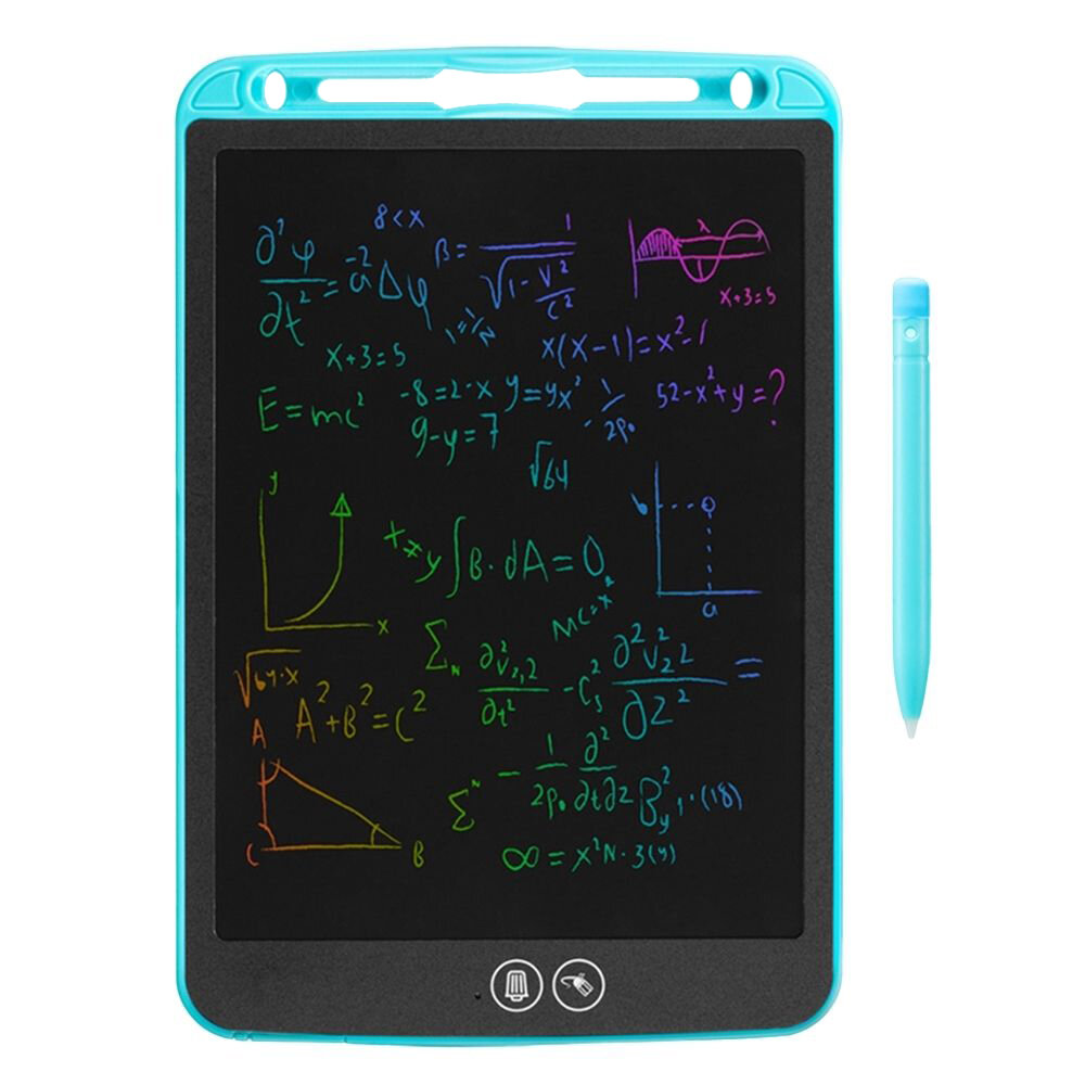 8.5 inch Планшет для рисования LCD Портативная цифровая доска для записи LCD Цветной экран Частичное стирание Планшет для рисования со стилусом Синий