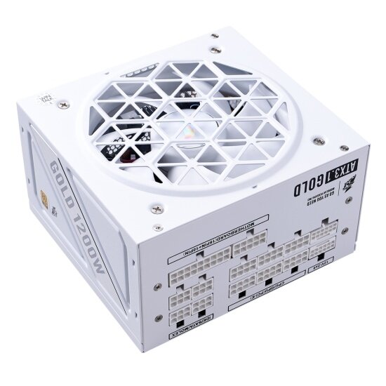 Блок питания 1STPLAYER NGDP, 1200W, 80+ Gold, ATX3.1 (HA-1200BA4-WH) белый