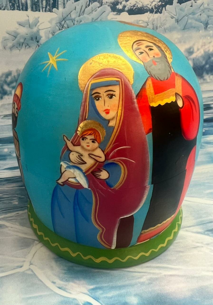 Матрешка Рождество