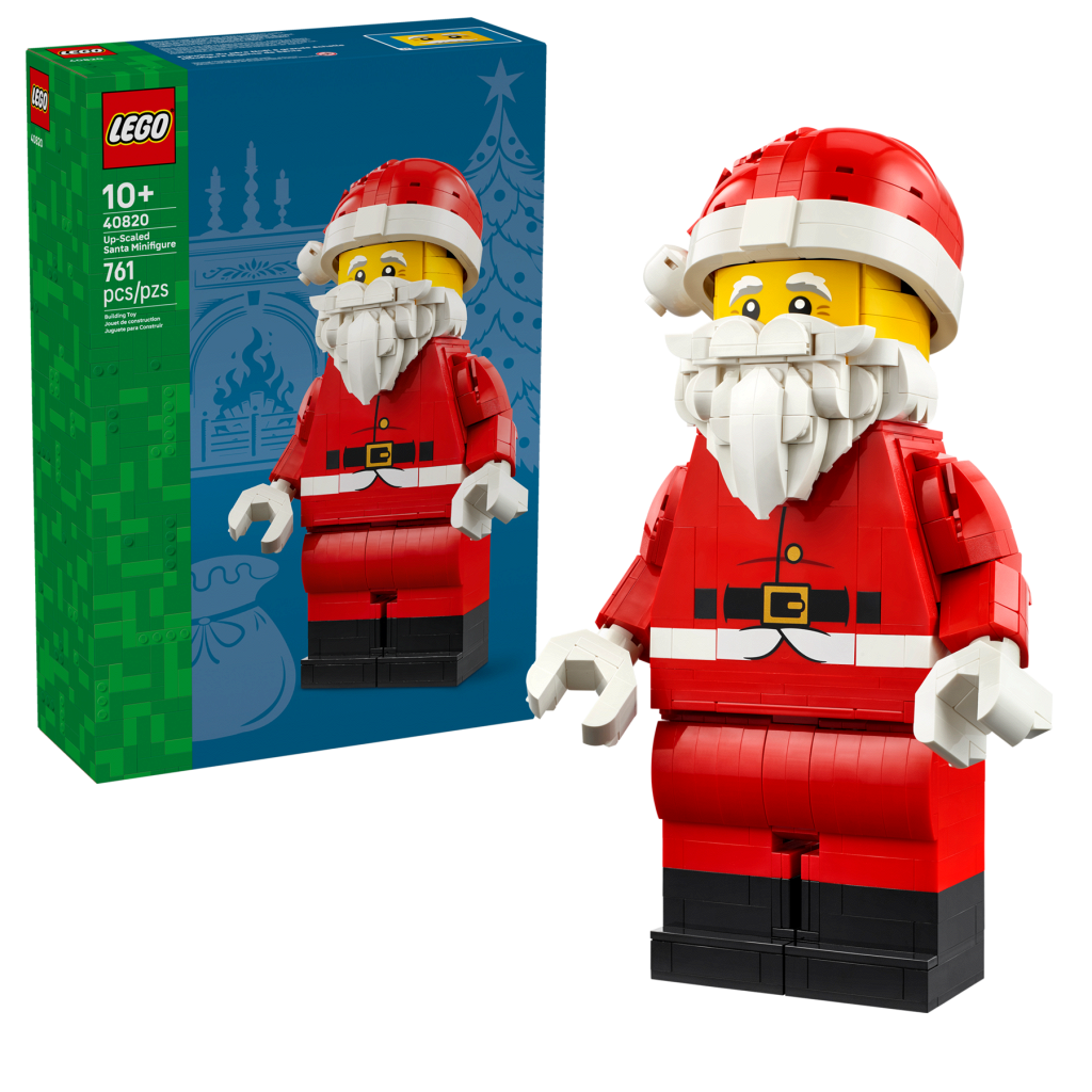 Конструктор LEGO Seasonal Увеличенная минифигурка Санты 40820, 761 деталь, от 10 лет