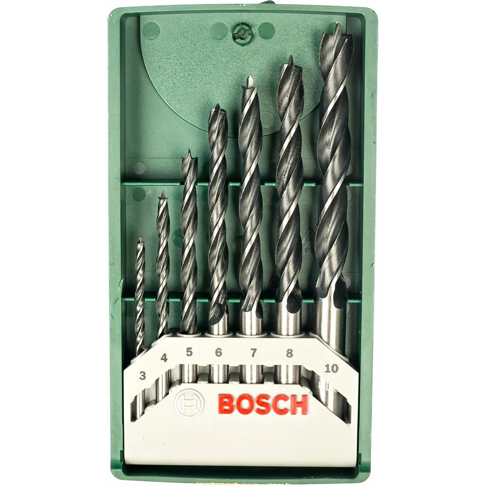 Bosch набор сверл ПО ДРЕВЕСИНЕ-7 2607019580