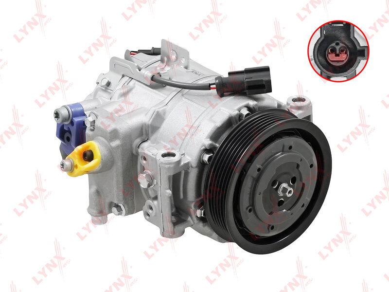 Компрессор кондиционера LYNXauto RA-4050. Для: LAND ROVER Discovery III 4.4 04> / Range Rover Sport I 4.2-4.4 05>