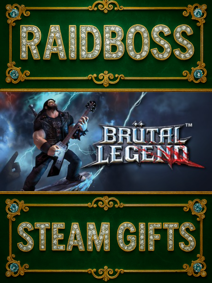 Brutal Legend — купить Steam Gift для PC | подарок | Казахстан | автовыдача