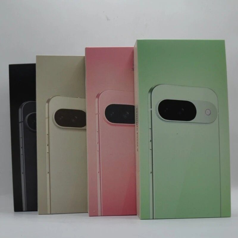 Пустая розничная коробка для Google Pixel 9/9 pro/9 pro XL, упаковочная коробка для мобильного телефона, черный/белый/розовый/серый для Pixel 9Pro XL For Pixel 9pro(grey)