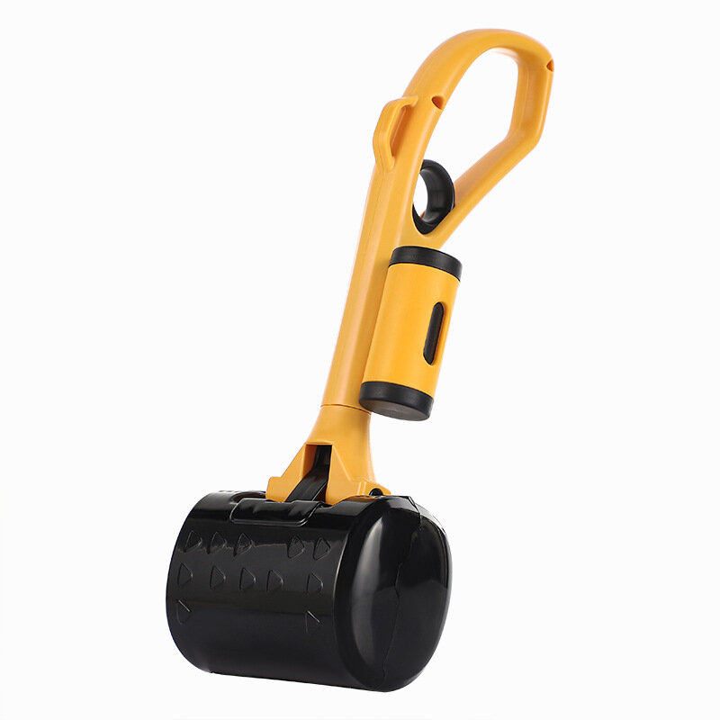 Собака туалет собака лопатка домашнее животное дерьмо собирать собачий туалет желтый