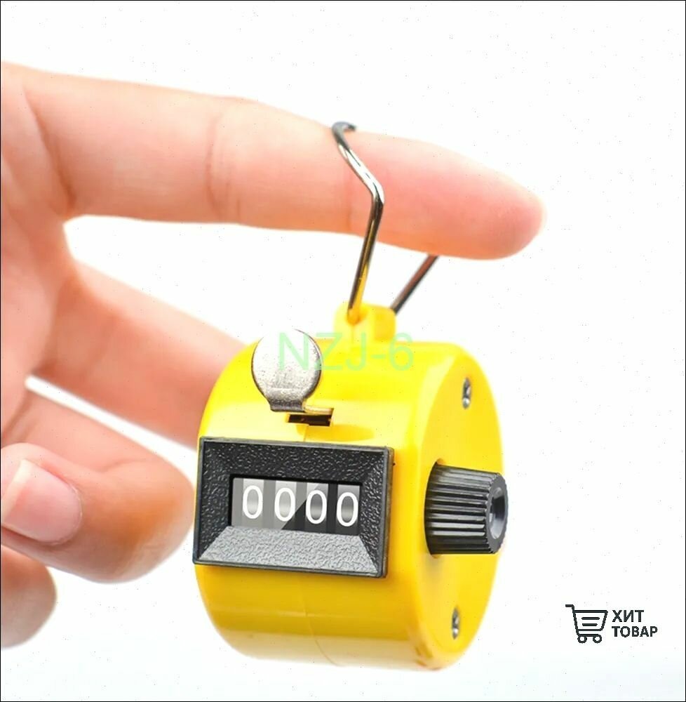 Механический кликер авиационный, премиум счетчик 09999