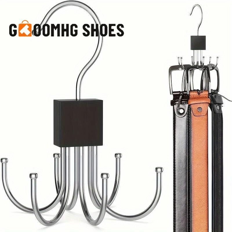 Всесторонний 360 вращающийся крючок для ремней - прочный металлический организатор.