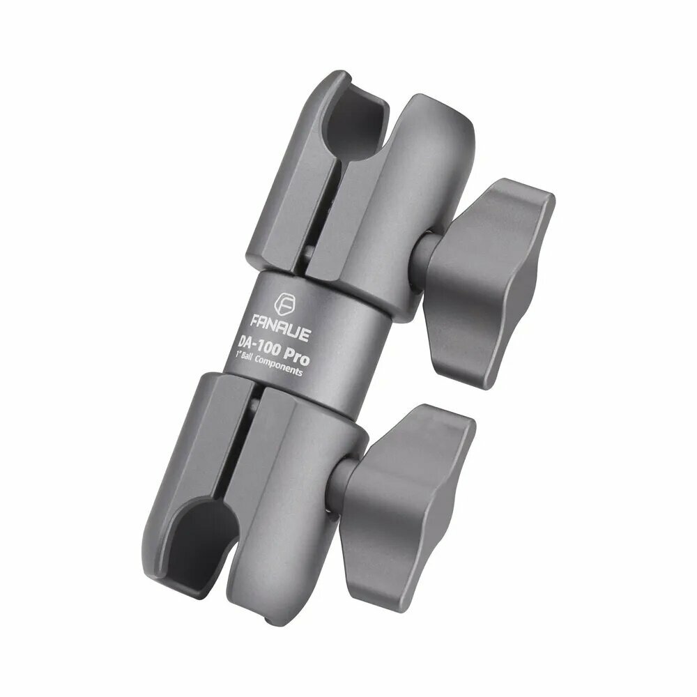 Составной двойной шарнирный поворотный рычаг FANAUE, модель DA-100PRO, длина 3,7 дюйма, алюминиевая конструкция, совместим с компонентами RAM Mounts B Size 1 дюйм