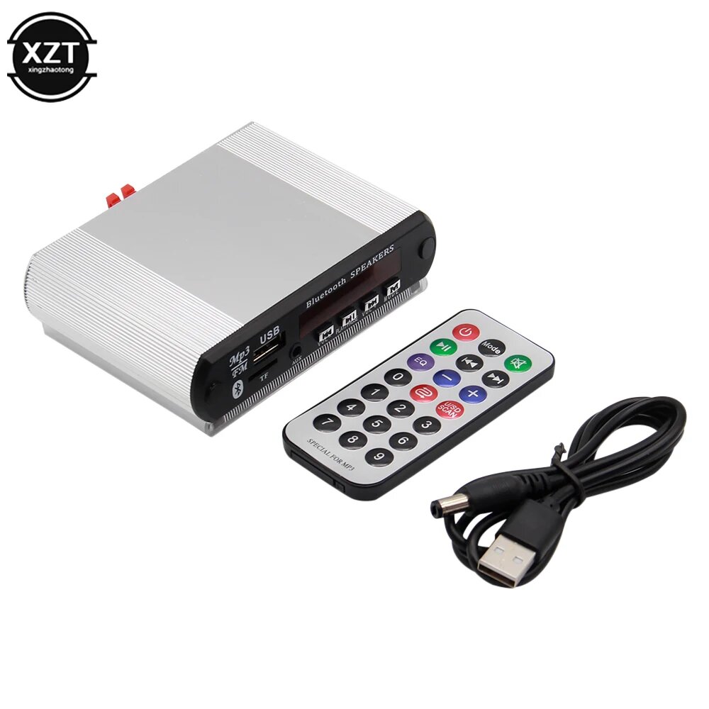 Bluetooth-плеер MP3 2*15Вт, синий