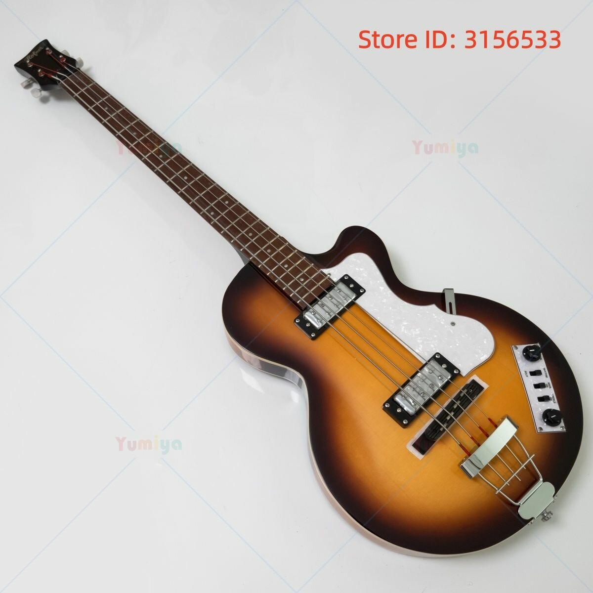 4-струнная электрическая бас-гитара Hofner 500/2 Clubbass
