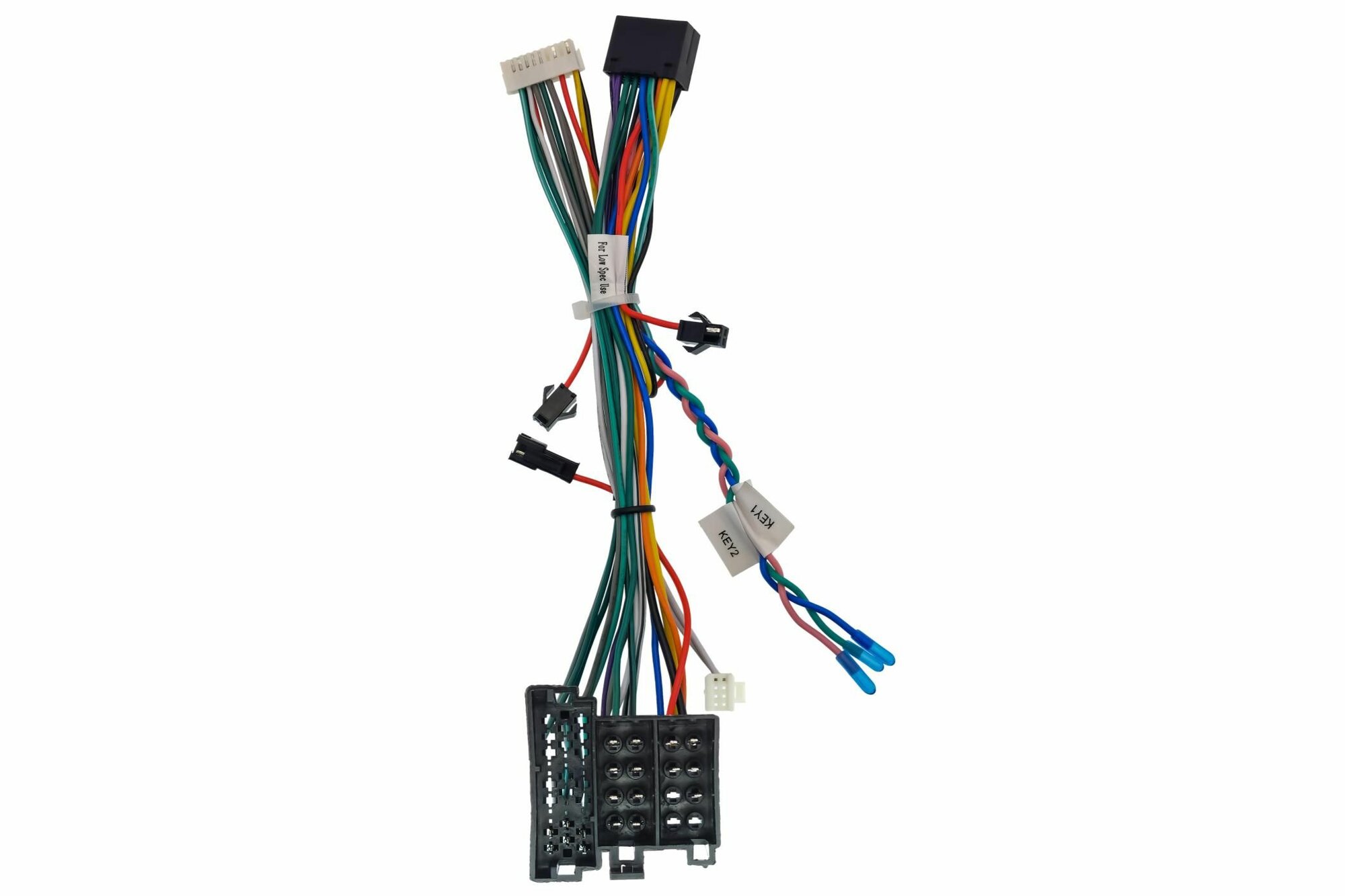 Комплект проводки универсальный iso (основной) для установки Android магнитолы / Wide Media