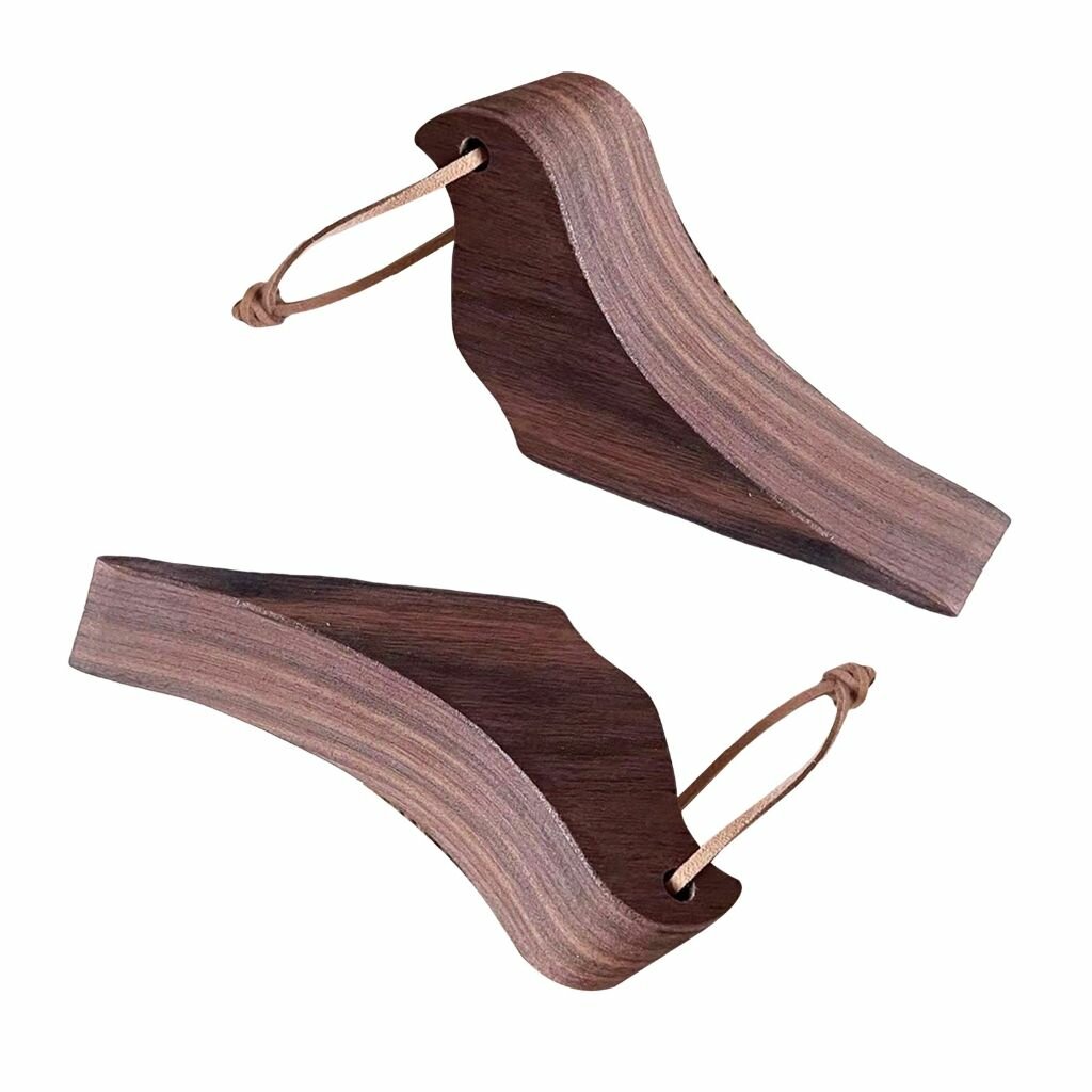 Дверные упоры в форме птиц, - Черный орех