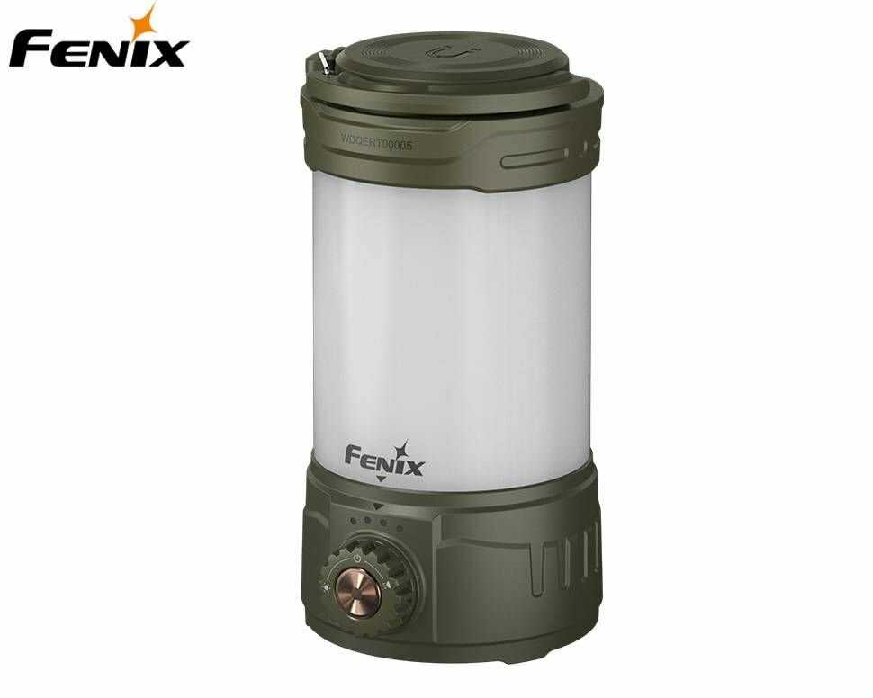 Фонарь кемпинговый Fenix CL26R Pro Olive Drab, 21700, 650 люмен (Комплект)