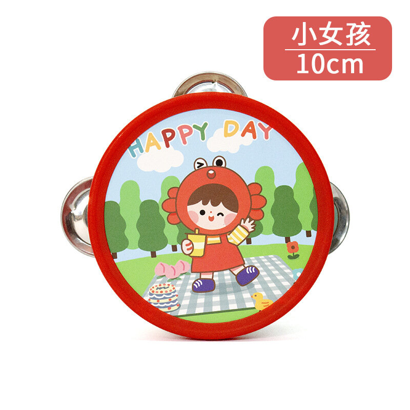 Орф перкуссионный инструмент бубен детский бубен танец бубна бубна ручной барабан бубен детский сад бубна 4 дюйма Новый