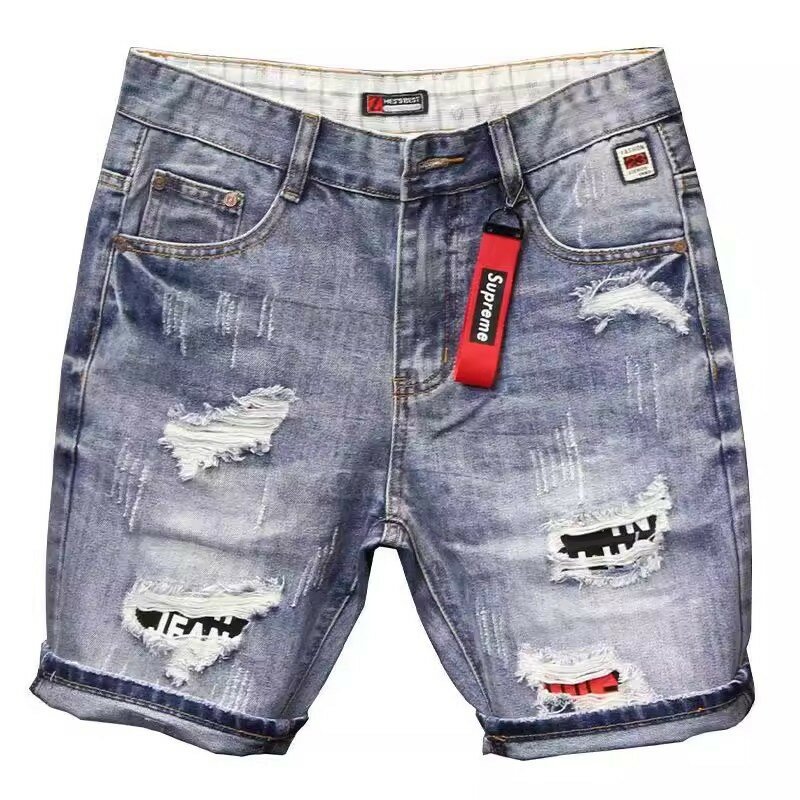 Тренд RONG CH Мужские Джинсы Слим Весна Премиум Стиральные Эластичные Деним, Размер_29