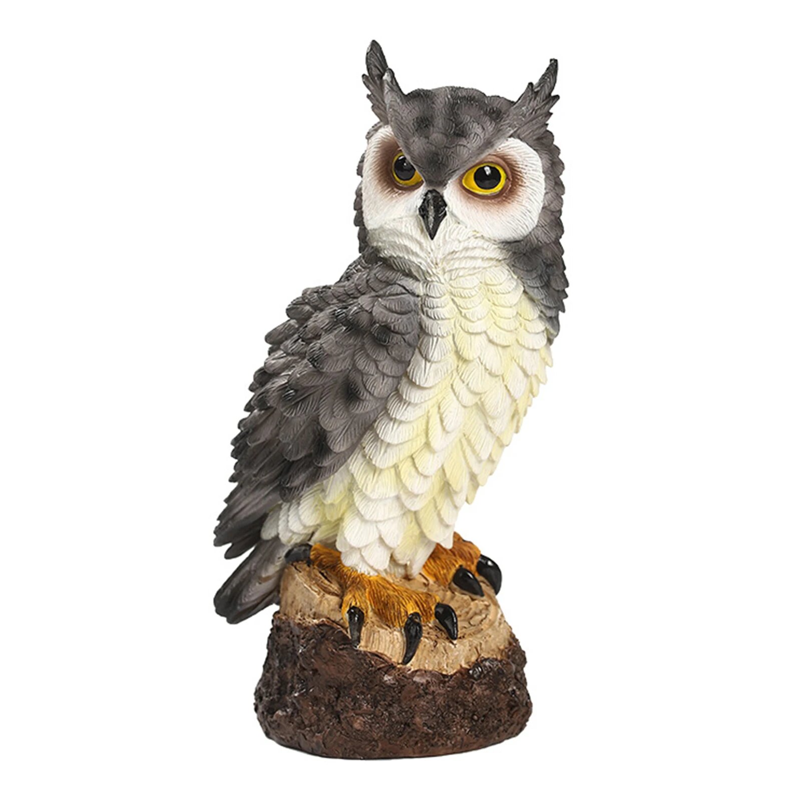 Статуэтка совы из смолы alloet Grey Feather