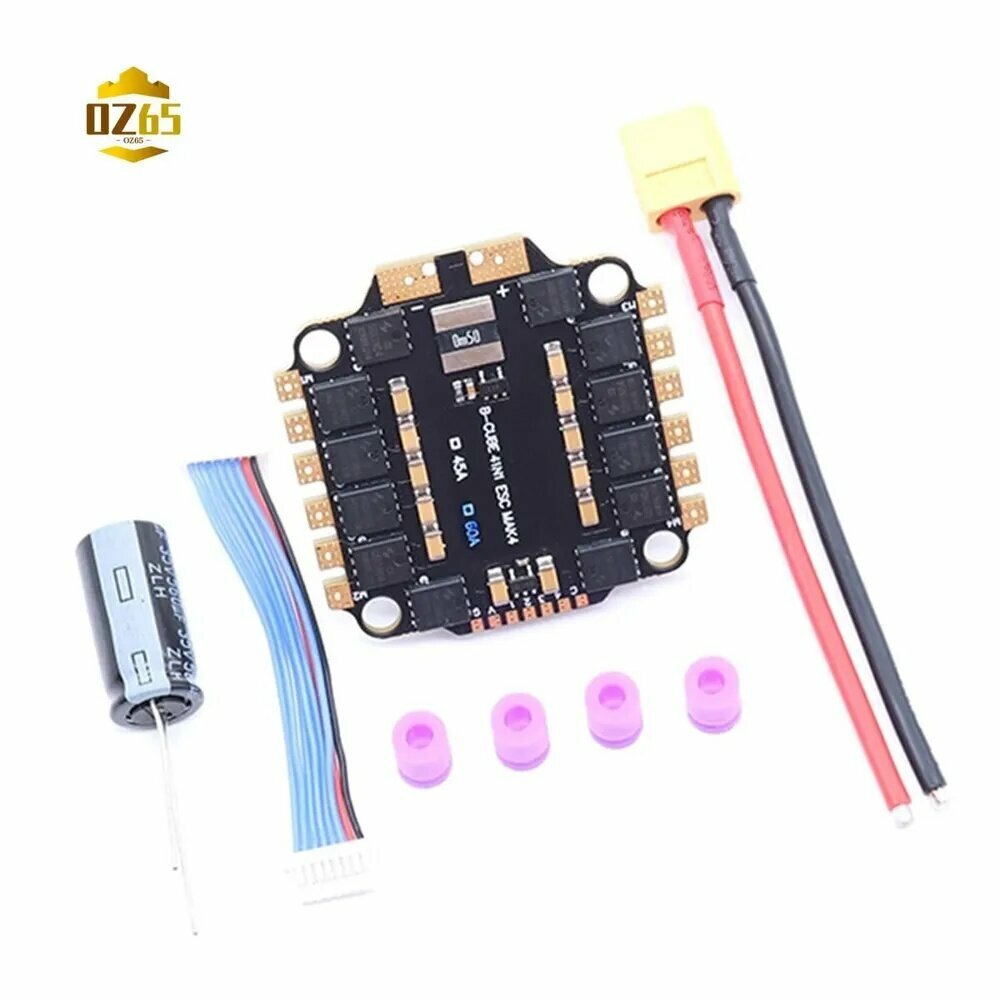 V8(T I U O) Плата ESC 4INI 60A С Поддержкой Бесщеточного Двигателя 3-6S
