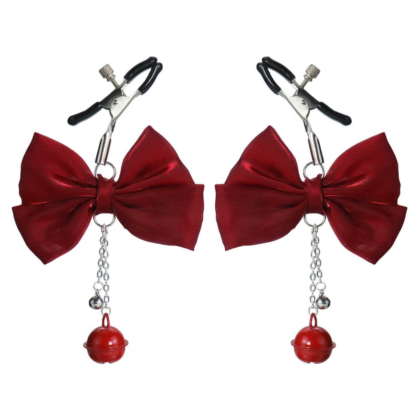 Яркий марлевый колокольчик с бантом, зажим для сосков, SM секс-игрушка, анальная пробка, хвост, бусины, тренировочный