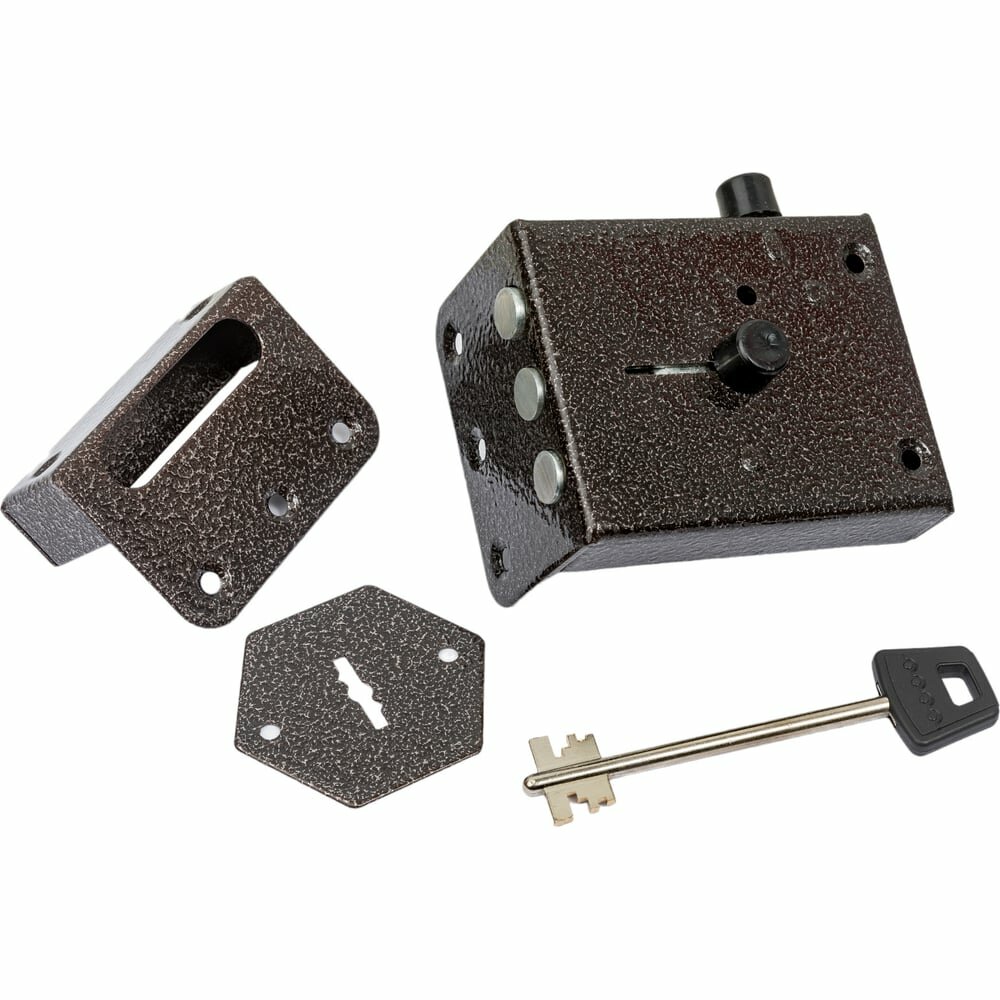 Накладной замок Siblock ЗНС-10-1, 4 ключа 499