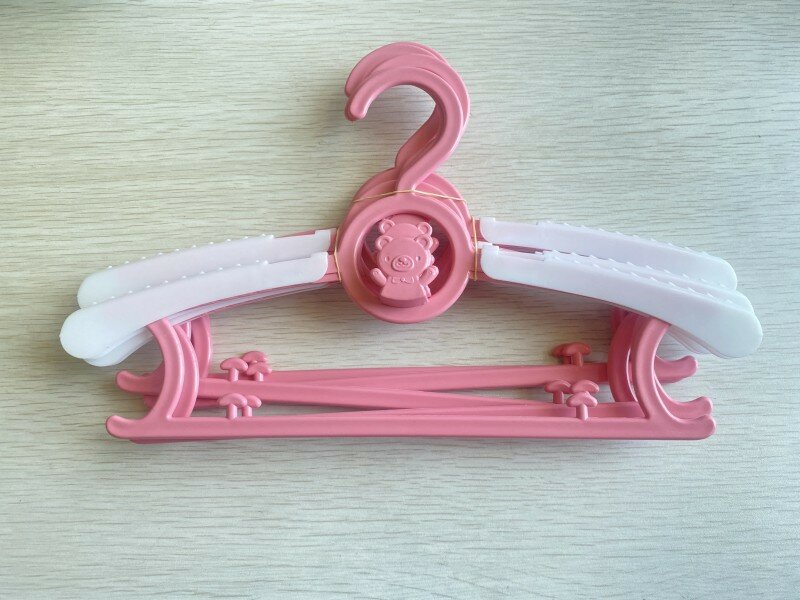 Детские вешалки, Детская Выдвижная Одежда для младенцев, сушка одежды, домашние выдвижные детские вешалки Розовый