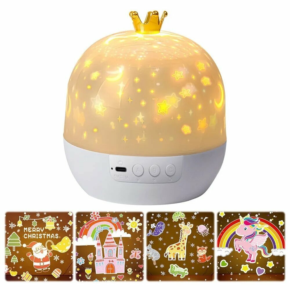 Гобо-проектор Проекционная лампа, белый