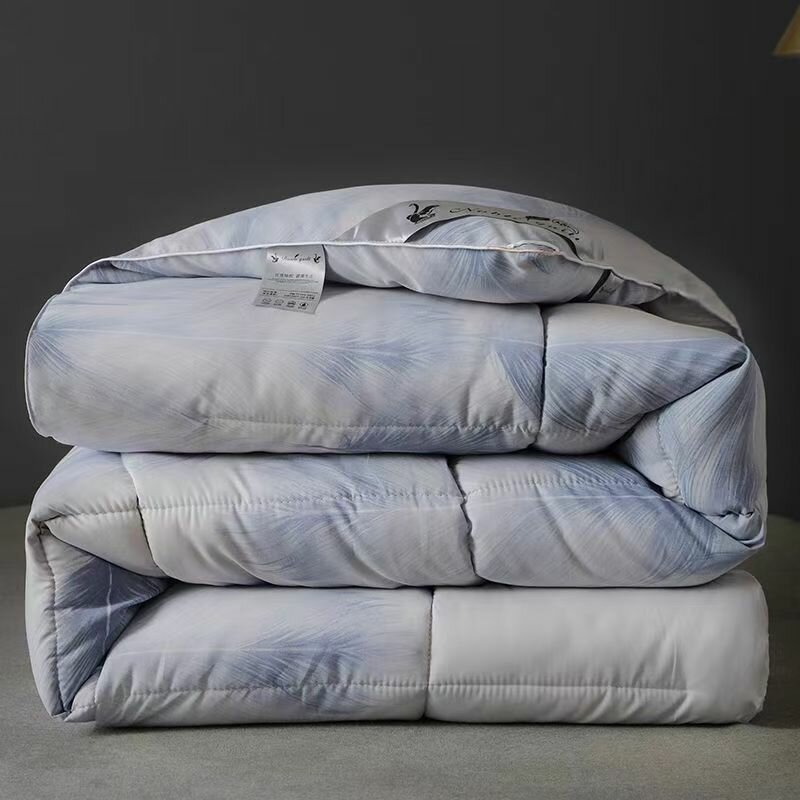 Одеяло икеа "SuperLight", гусиный пух, хлопок, стеганое, 2-х спальное, 220х240 см
