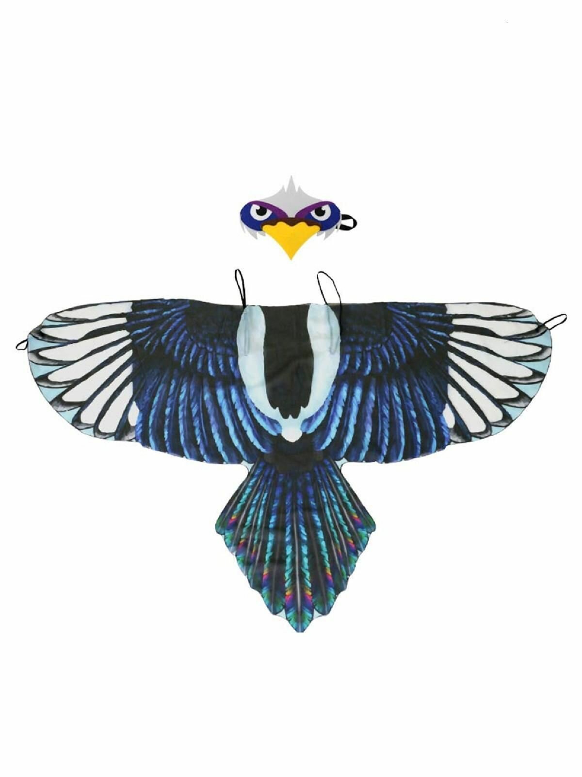 Костюм орла для детей, реквизит для выступлений, набор масок и крыльев, 2