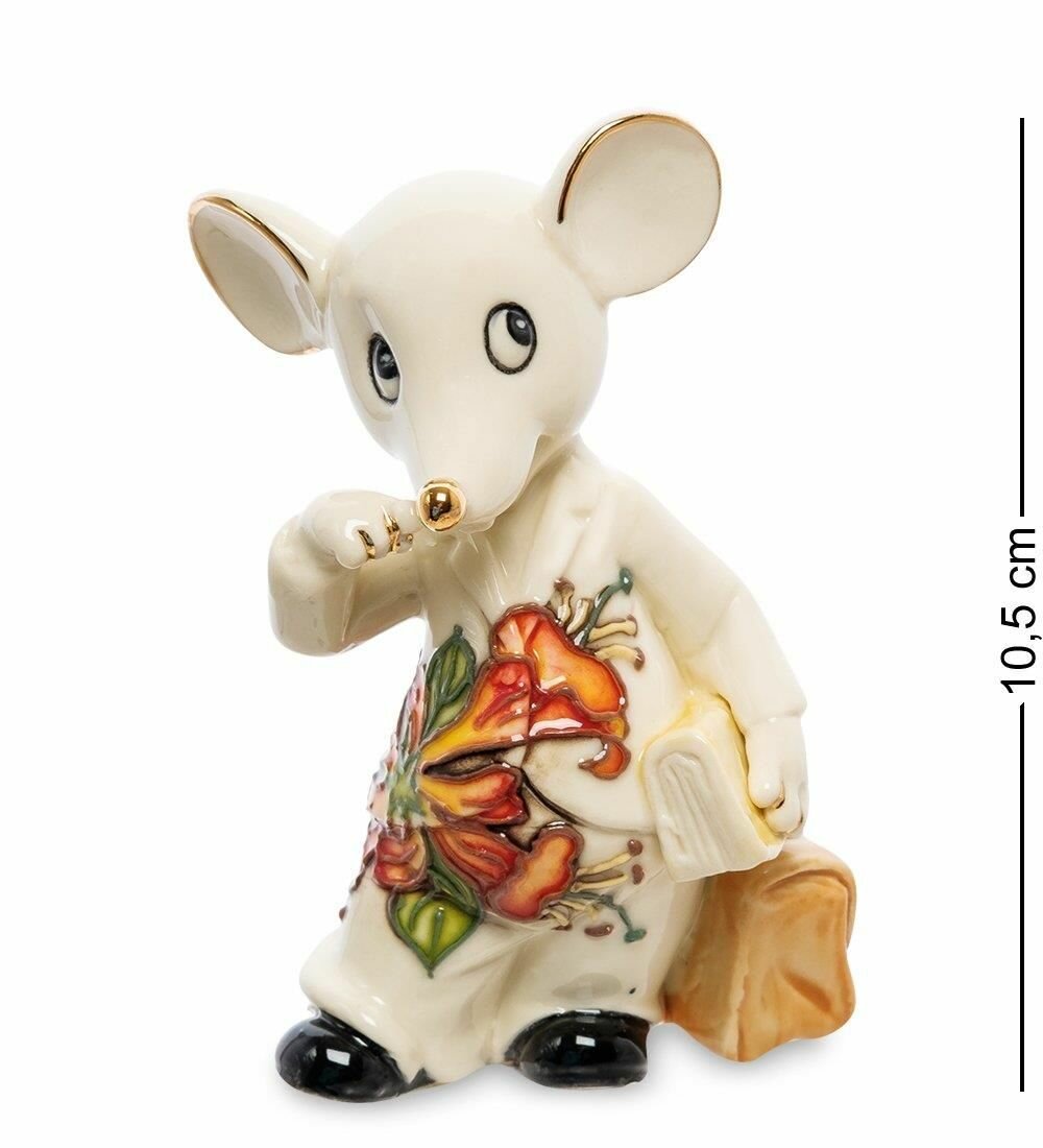 Фигурка настольная Мышонок (Pavone) A2137534 Pavone, Фарфор, в подарок
