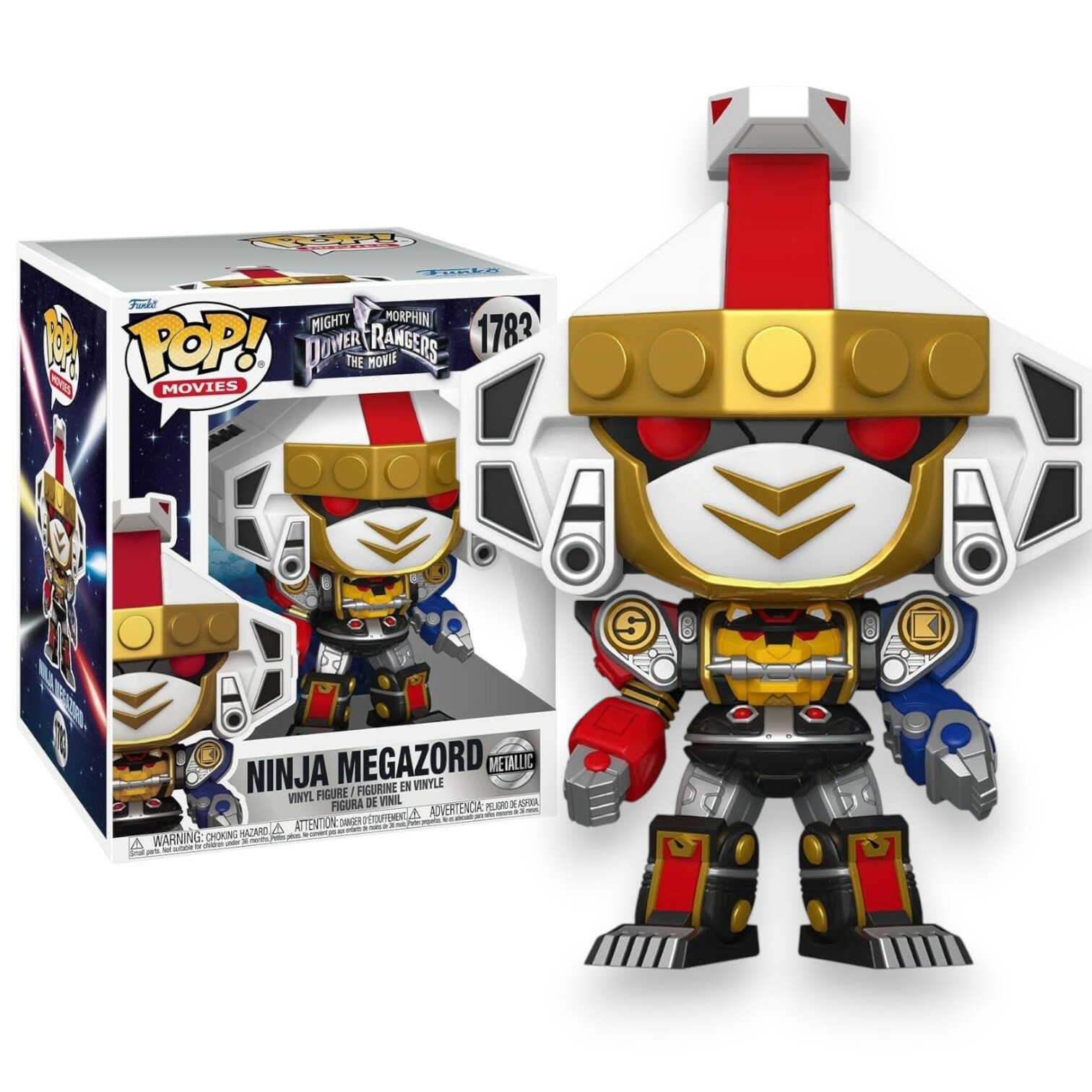 Фигурка Funko Pop! коллекционная Мегазорд "Могучие рейнджеры", делюкс-издание (Фигурка Фанко Поп)
