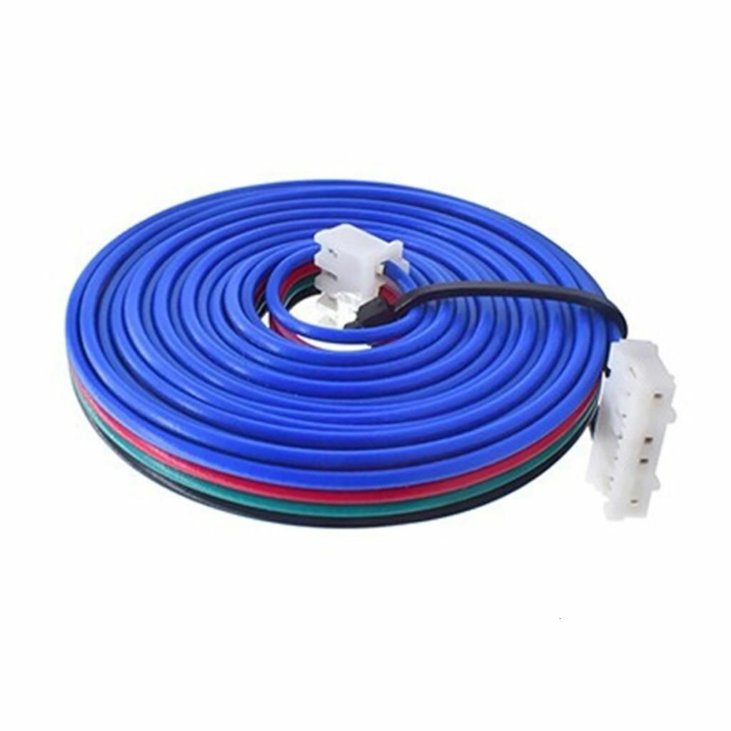 Провод для шагового двигателя XH2.54 4pin-6pin, - 1000 ММ белый конец