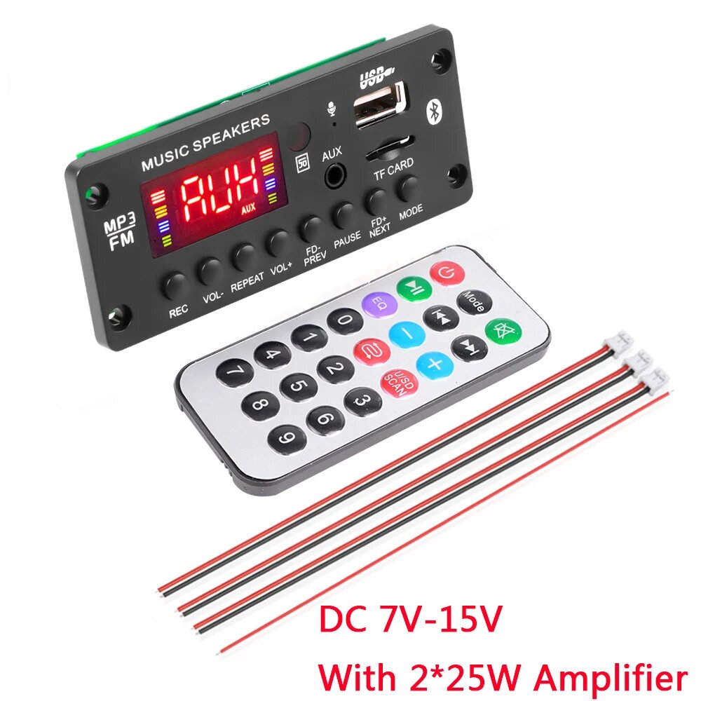 JQ-D010BT беспроводной MP3 плеер Bluetooth With Amplifier