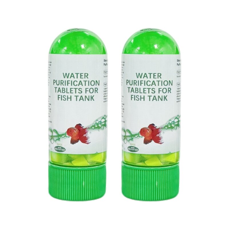 Таблетки для Дехлорирования Воды Очистители Пресноводного Аквариума Вода, Безопасная для рыб Таблетки для удаления Хлора Очистители воды