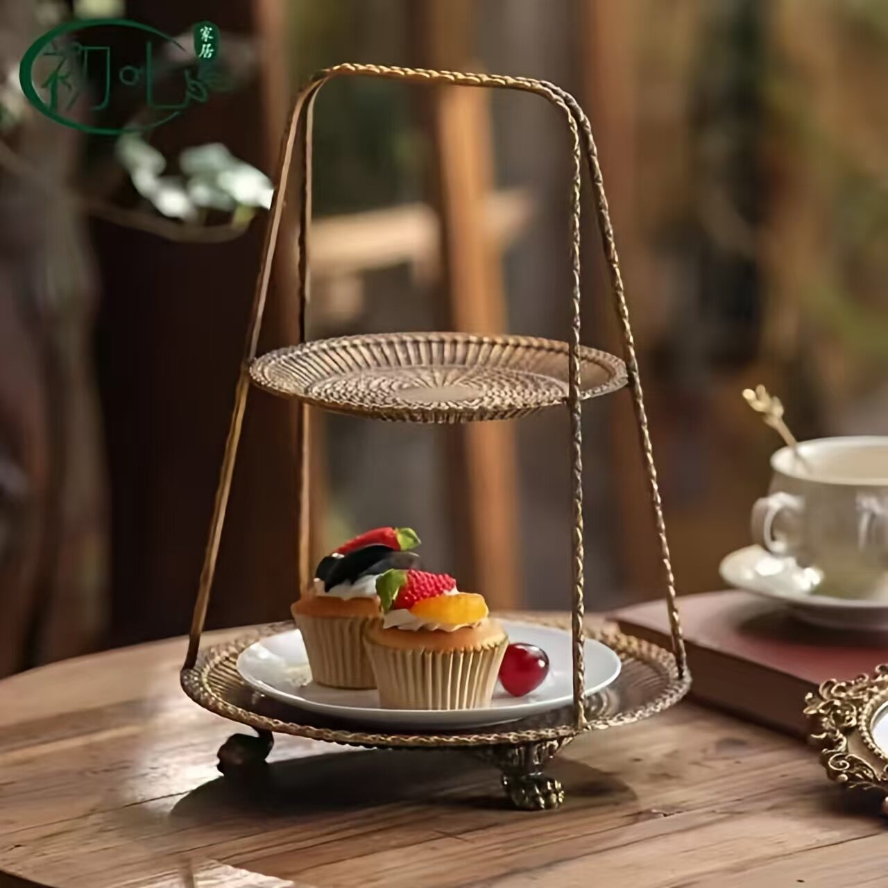 Полки для теплицы, железо, 2шт, эффект винтажности, ручной работы