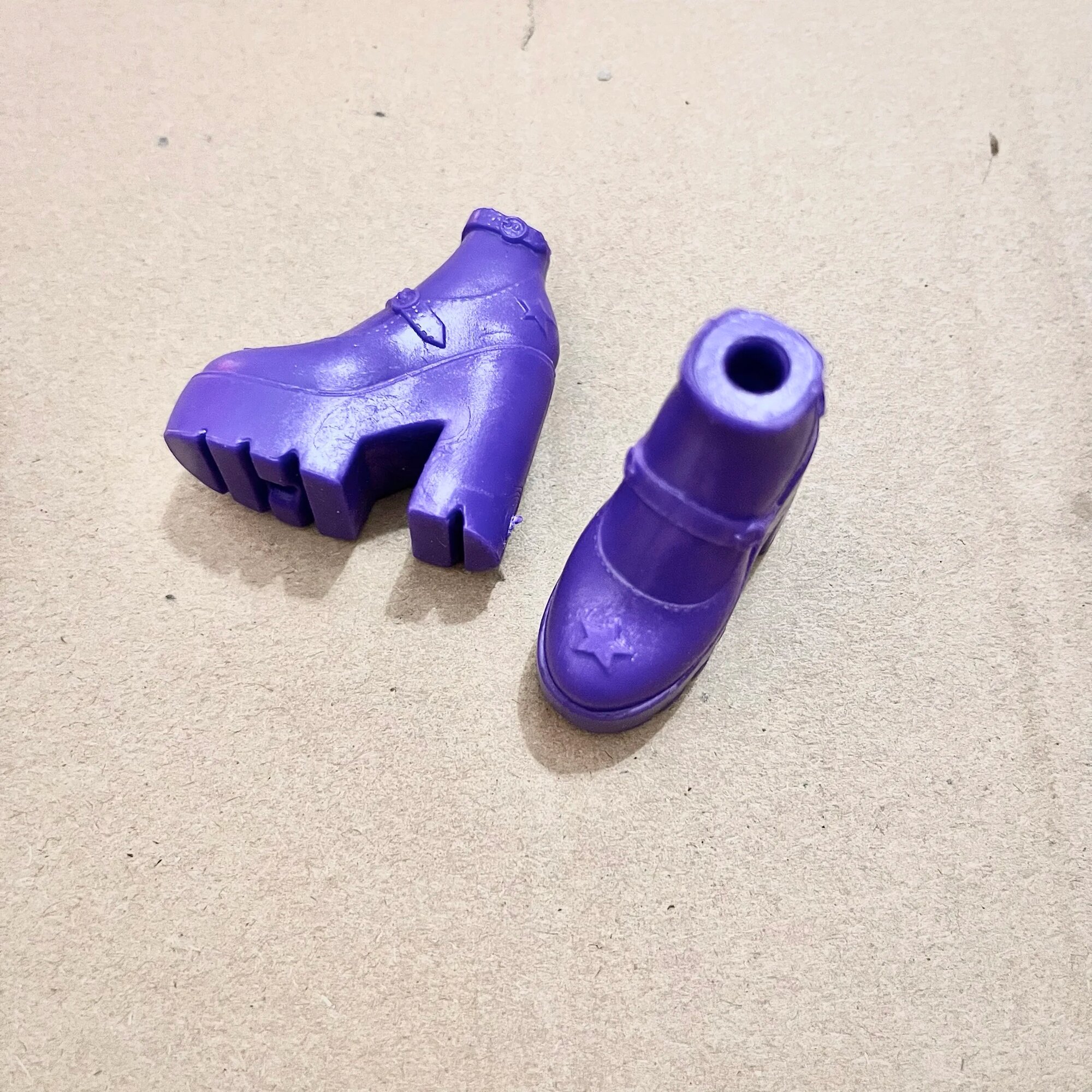 Аксессуары для кукол Bratz, туфли из пластика Фиолетовый, W-Deep Purple