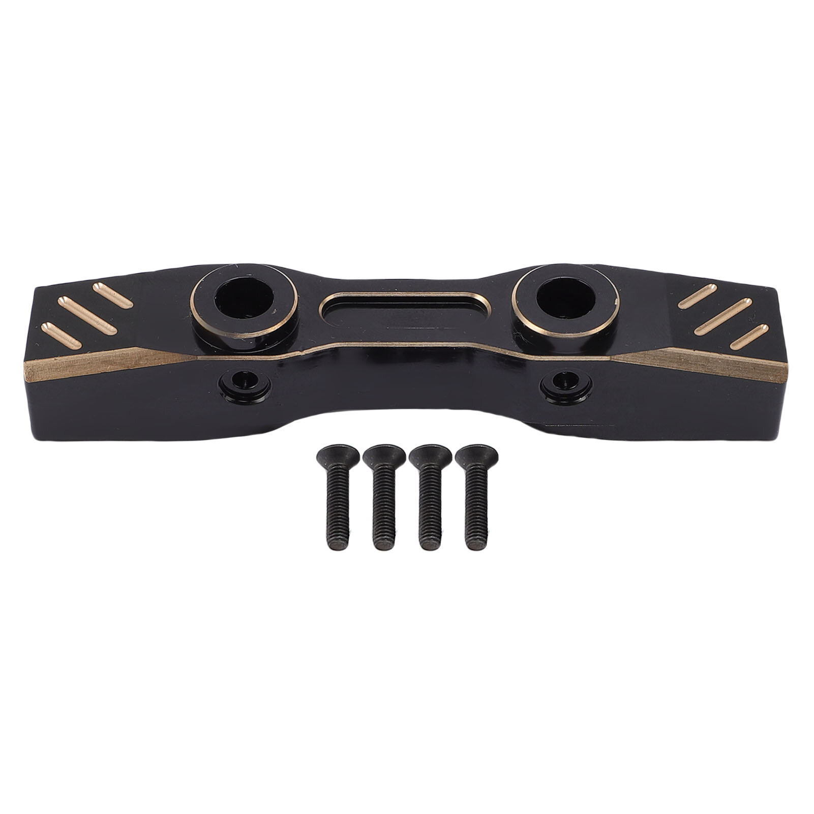 Замена поперечной балки для радиоуправляемой машины RLAARLO MK07 1/7, латунь, долговечность, повышение прочности конструкции, в комплекте с соответствующими винтами.