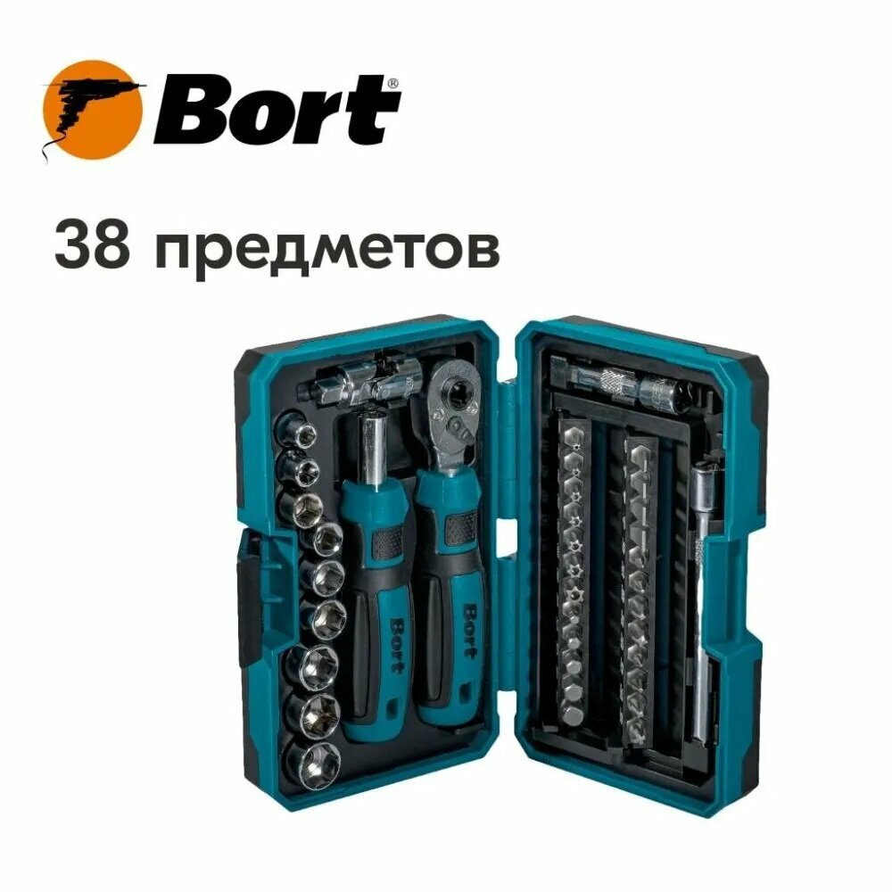 Набор ручного инструмента BORT BTK-38