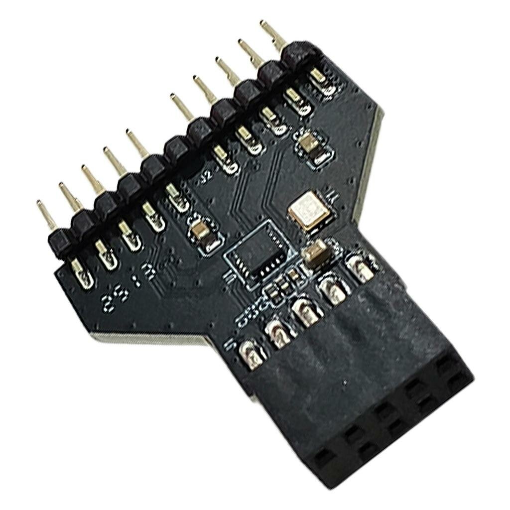 Разветвитель USB 9 pin для материнской платы 1 на 2