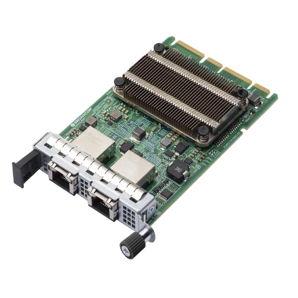 Контроллер DELL Broadcom 57416 Dual Port 10 GbE BaseT OCP 3.0, серый