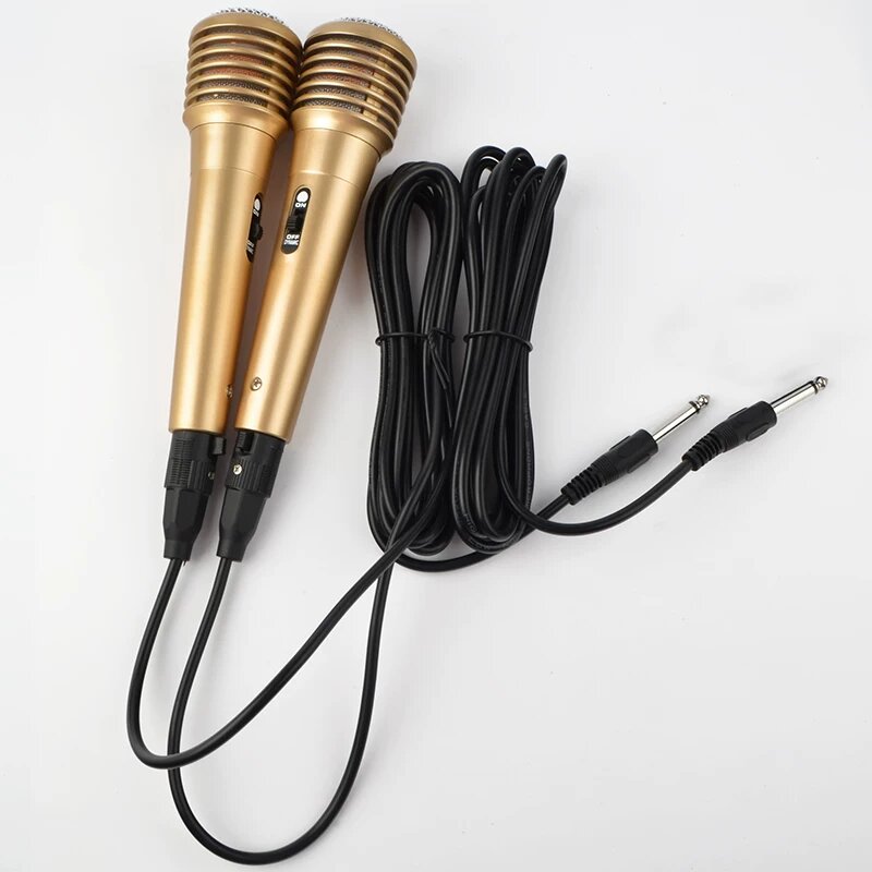 Домашний специальный микрофон KTV с кабелем, караоке, динамический усилитель мощности, тяга, проводной аудиомикрофон,