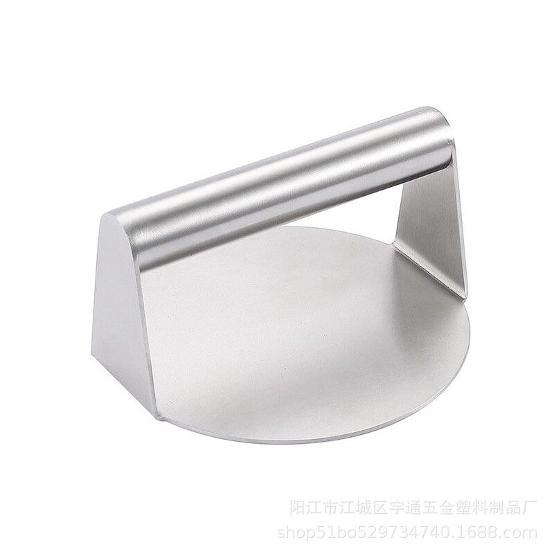 Кухонные инструменты для кросс-бордер 430 нержавеющая сталь пресс для мяса, стейка, бургера, пресс для пирожков, антипригарный инструмент для выпечки