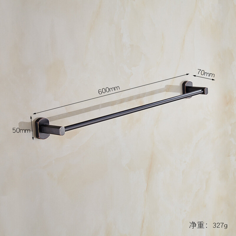 Горячая продажа ванной полки для полотенец, полностью медный набор, хромированная полка для хранения, настенная вешалка для полотенец в ванной