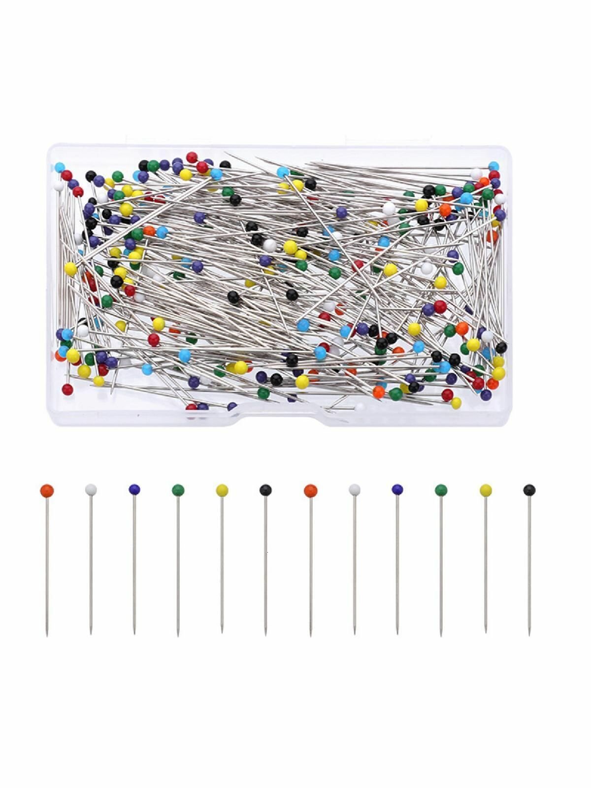 Швейные булавки для квилтинга, - 1000 цветов