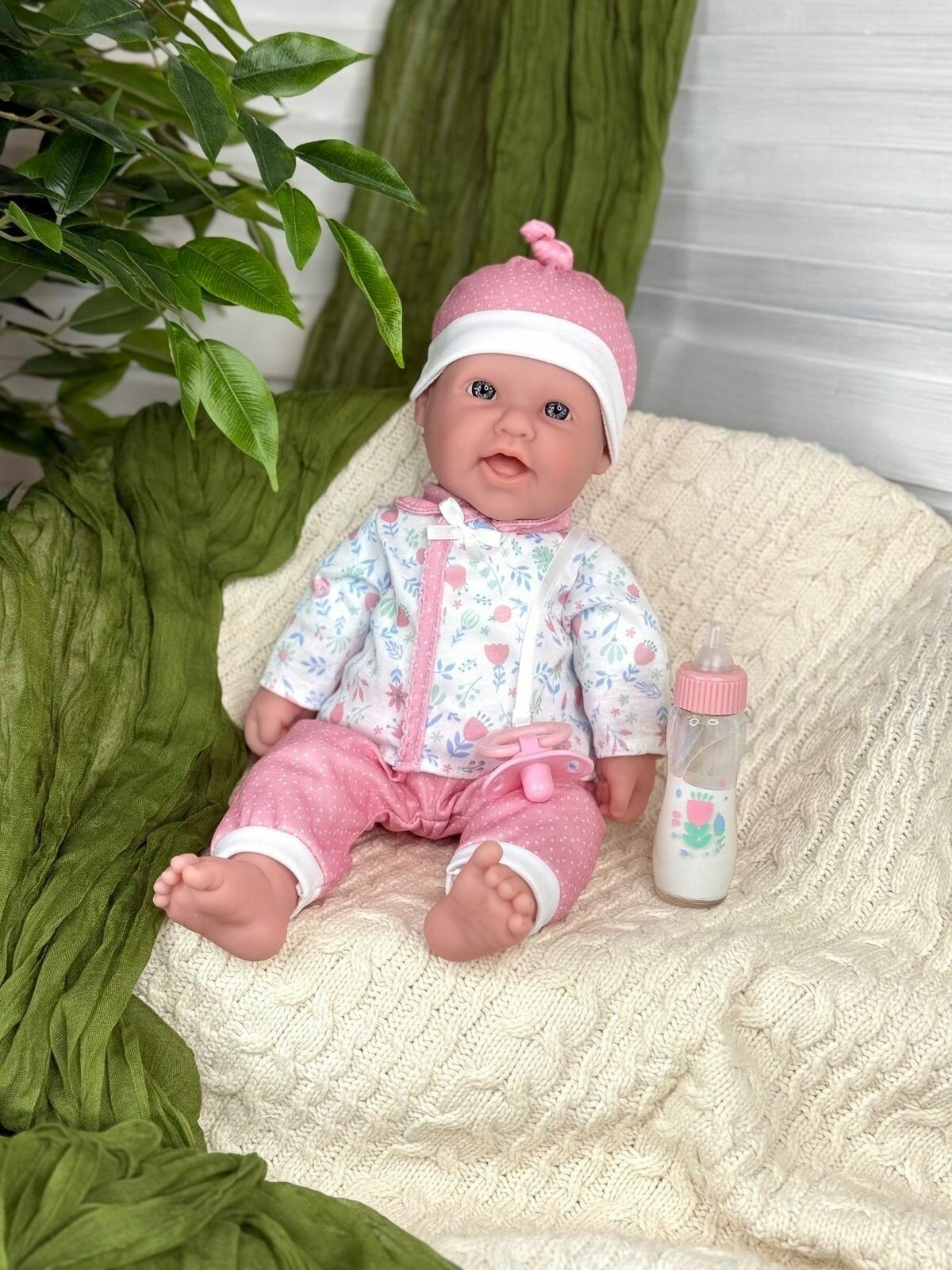 Кукла для девочки мягконабивная 40 см Малыш (15034)