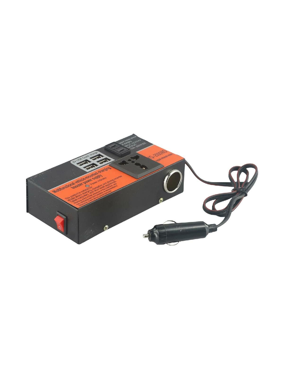 Бортовой многофункциональный преобразователь, усилитель преобразования 12В/24В в 110В/220В для легковых и грузовых автомобилей