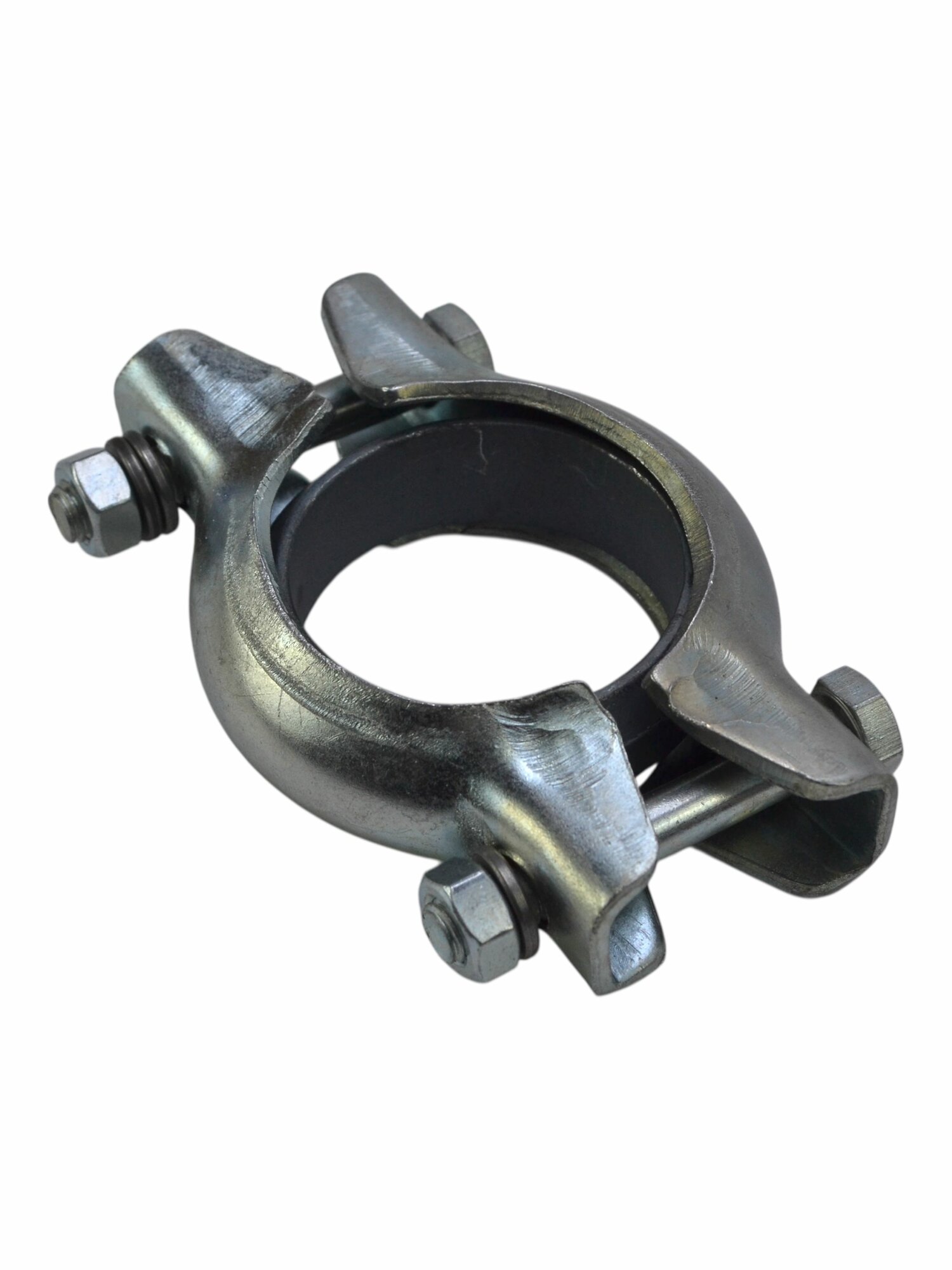 Хомут глушителя хomyt1118 для ВАЗ 1118, серебристый, металлический