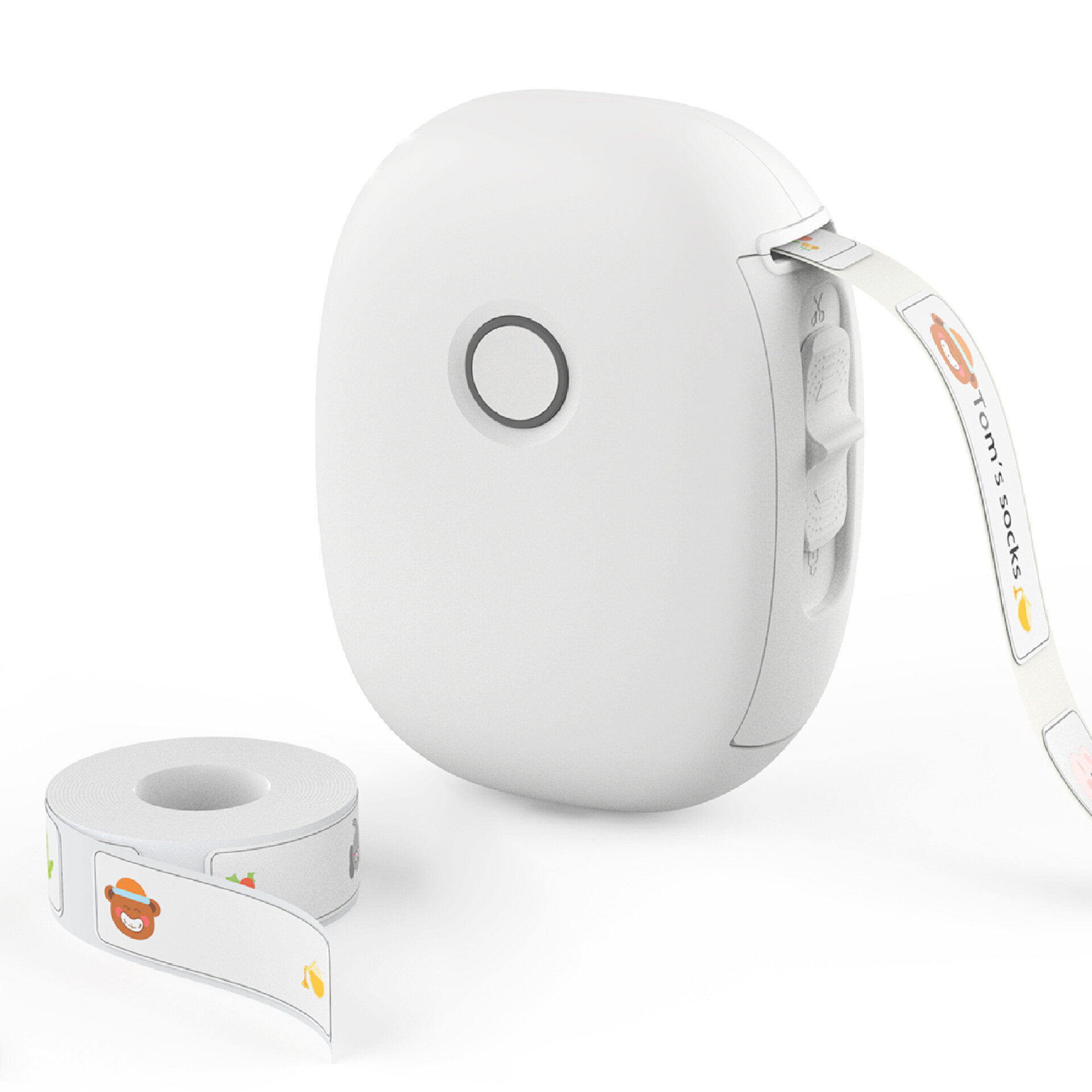 Xiaomi Youpin Принтер этикеток L13, термо, Bluetooth, 200 dpi, 15 мм/с, Белый