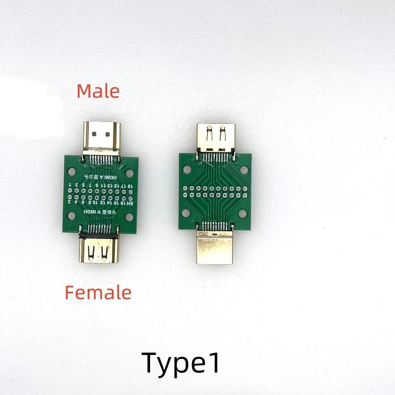 Тестовая плата HDMI Type-1 «папа-мама»