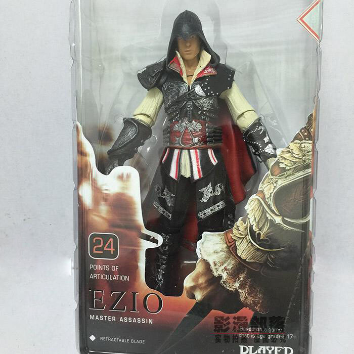 Модель куклы NECA Assassin's Creed 2 Альтаир Белый убийца эцио Апокалипсис 7-дюймовая подвижная фигурка