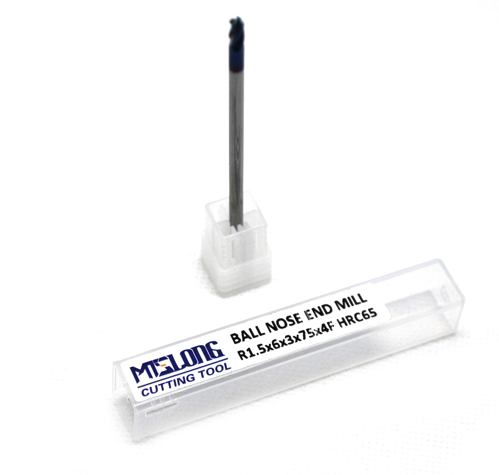 Фреза радиусная твердосплавная D3 мм HRC65 R1.5x6x3x75x4F