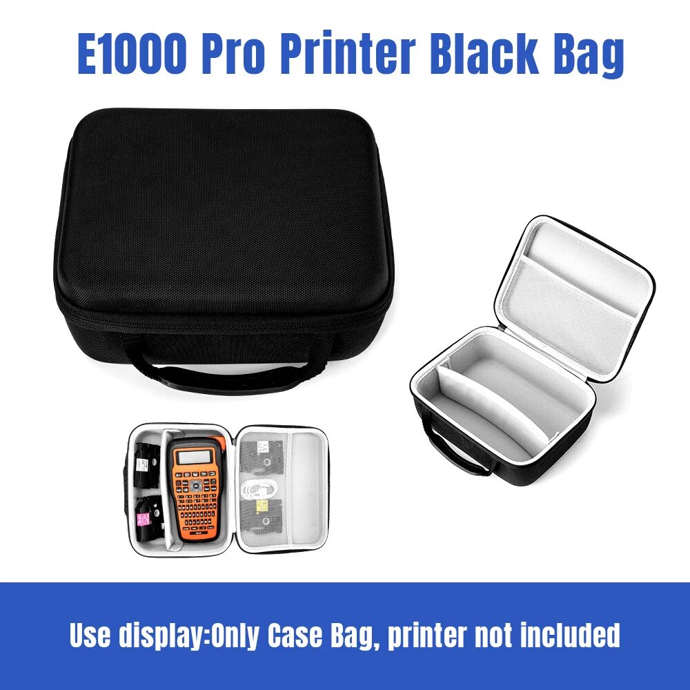 Портативный принтер MarkDomain E1000 Pro для промышленной маркировки Black Case Only